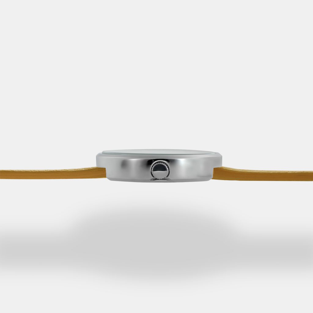 Optimef Fărăzece [SILVER] yellow leather